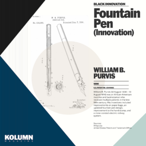 William B. Purvis Fountain Pen - KOLUMN Magazine