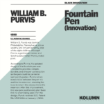William B. Purvis Fountain Pen - KOLUMN Magazine