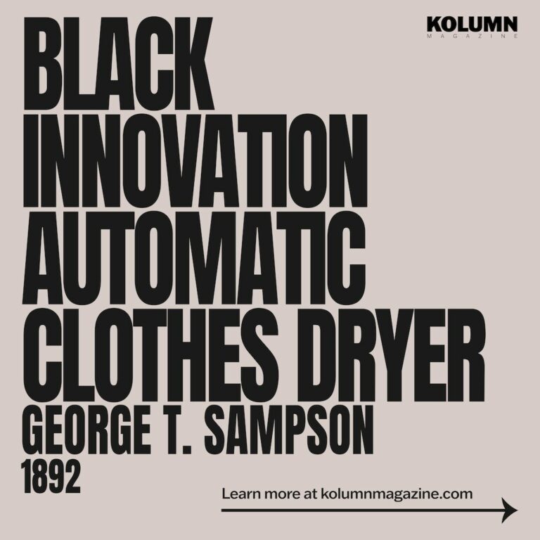 George T. Sampson - KOLUMN Magazine