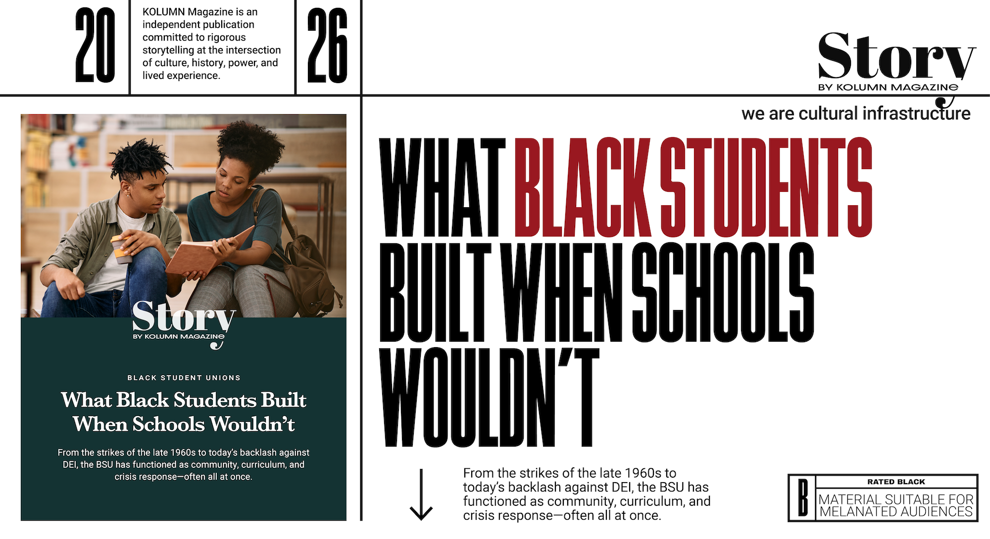 What Black Students Built When Schools Wouldn’t - KOLUMN Magazine