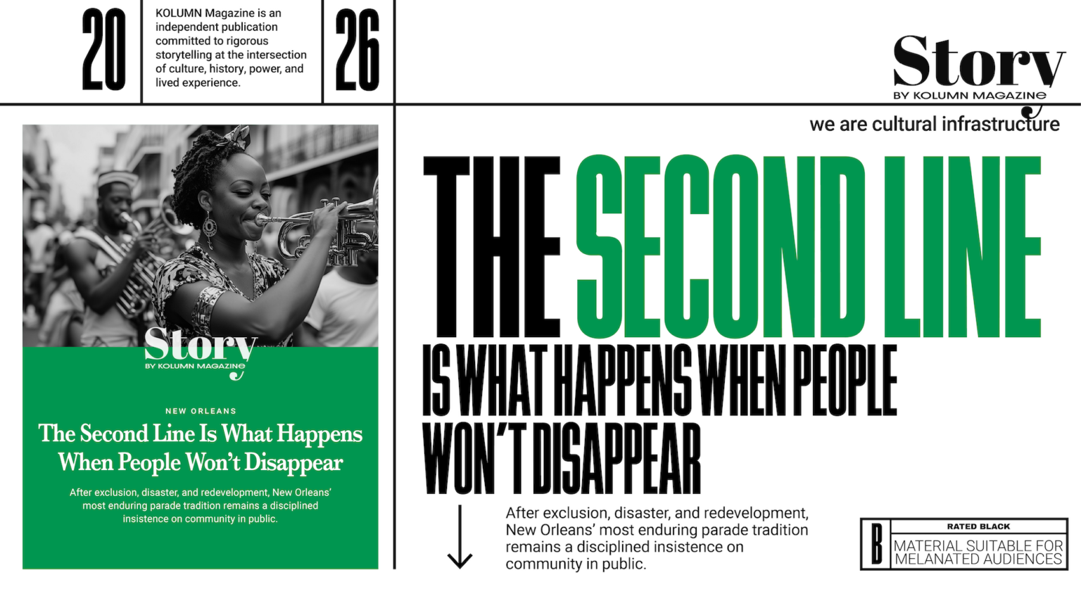 The Second Line Is What Happens When People Won’t Disappear - KOLUMN ...
